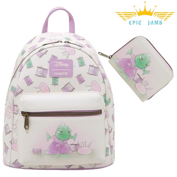 Loungefly | Bags | Loungefly Disney Tangled Pascal Sewing Mini Backpack ...